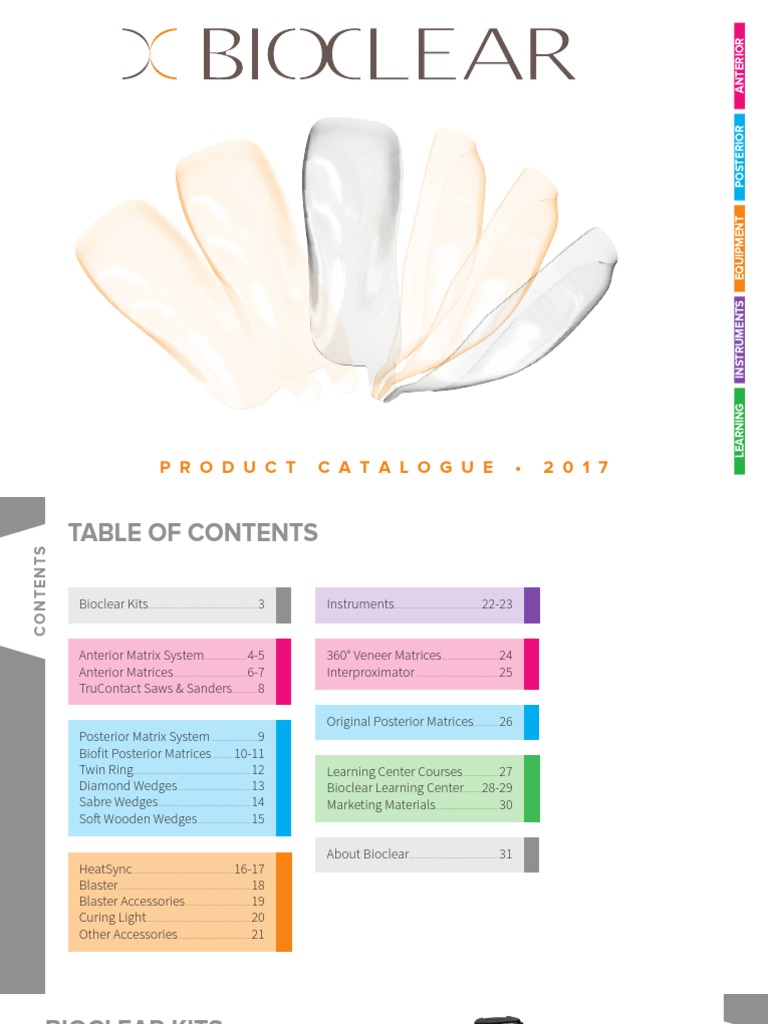 Bioclear Posterior Kit | PDF | Matrix (Mathematics) | Heat Transfer