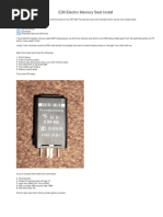 BMW E39 Wiring Diagrams Overview | PDF