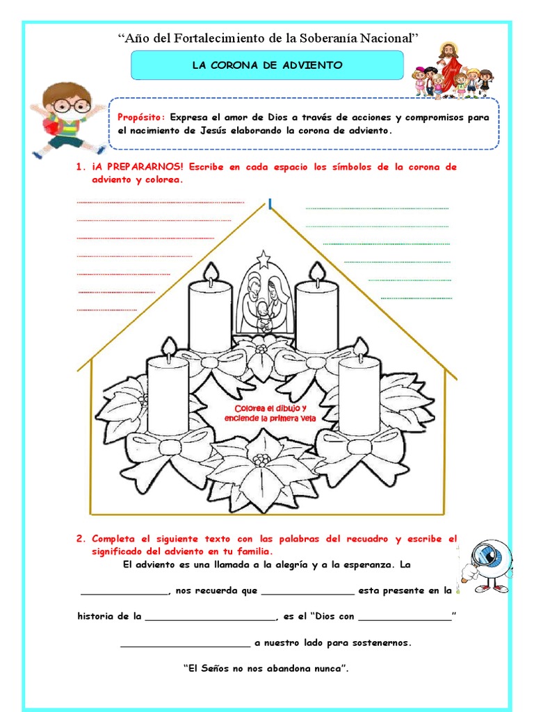 Actividades de Adviento para Niños | PDF | Adviento