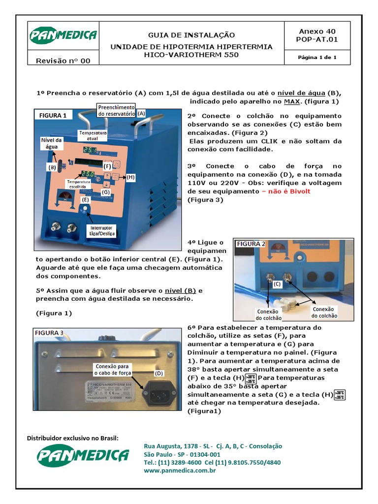 Guia Rápido Hico-Variotherm 550 | PDF