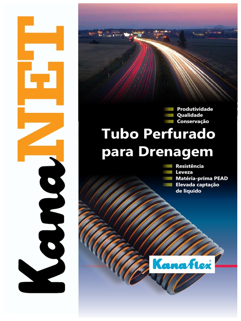 Catalogo Geral KANAFLEX - TUBOS PEAD PERF | PDF | Calor | Irrigação