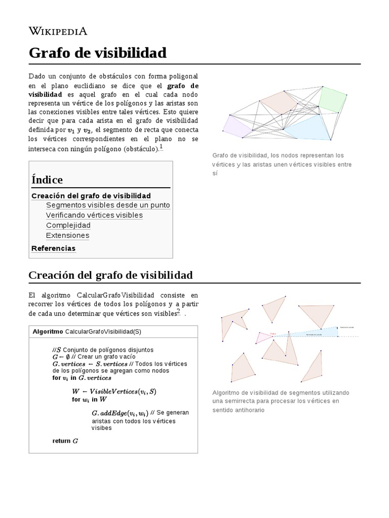 Grafo de Visibilidad | PDF | Informática teórica | Teoría de grafos