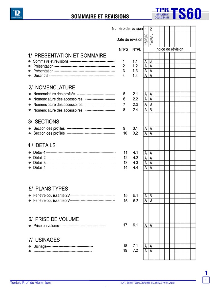 Catalogue TS60 | PDF