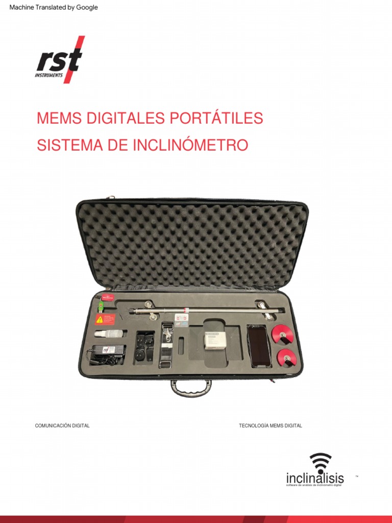 Digital - MEMS - Inclinometer - System - 2021 - Es | PDF | Software de la aplicacion | Hardware ...