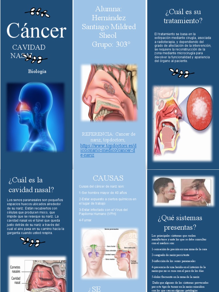 Triptico 1 | Descargar gratis PDF | Cáncer | Especialidades Medicas
