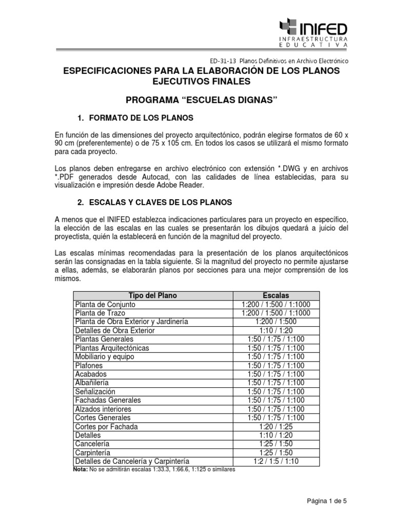 ED-31-13 Planos Definitivos en Archivo Electrónico | PDF | Color ...