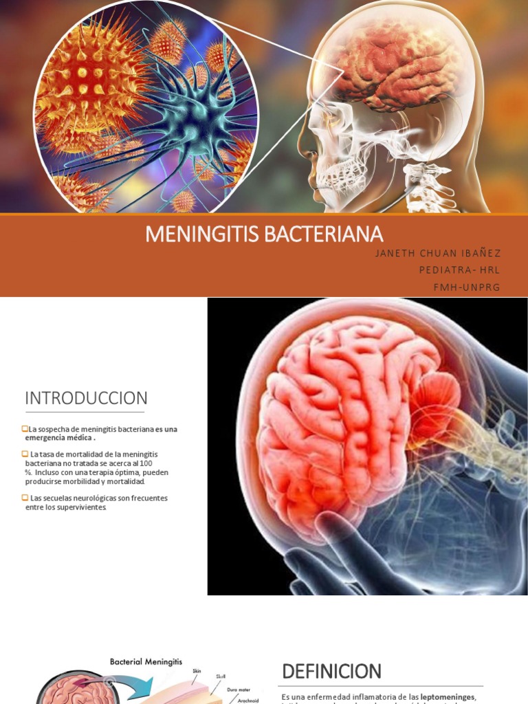 Meningitis Bacteriana: Diagnóstico y Manejo | PDF | Meningitis ...
