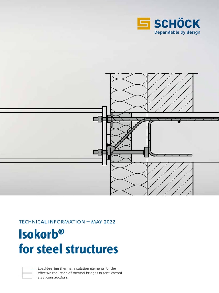 Technical Information Schoeck Isokorb For Steel Structures (8404) | PDF