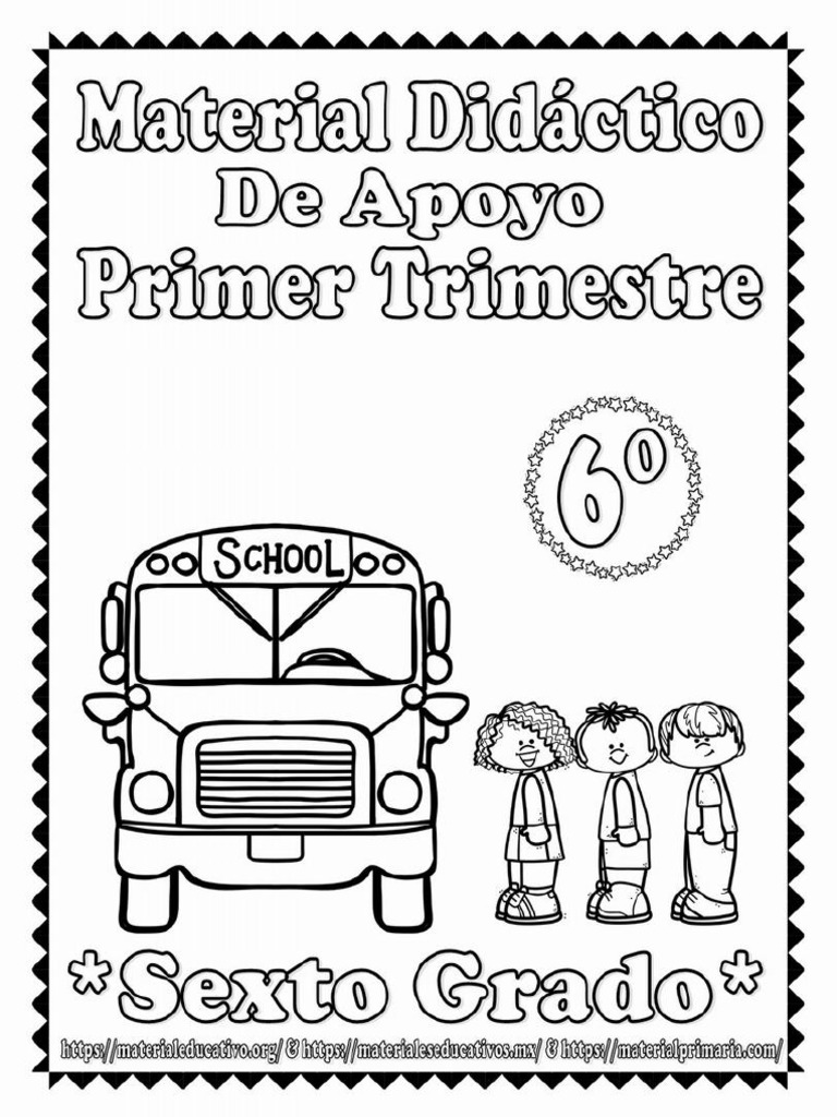 MDA6 To Grado 1 Er Trimestre Compilación MEX | PDF