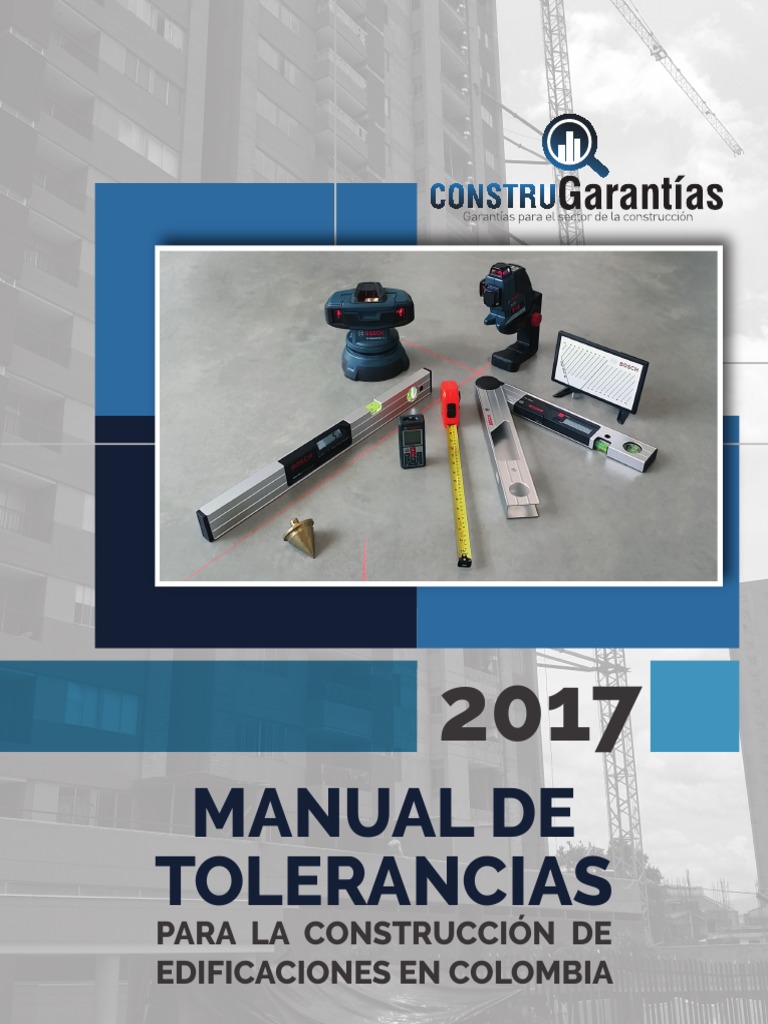 Manual de Tolerancias para La Construcción de Edificaciones en Colombia Versión 2017 | PDF ...