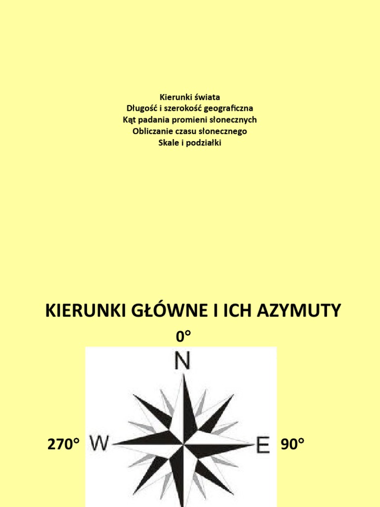 2 Kierunki Swiata | PDF