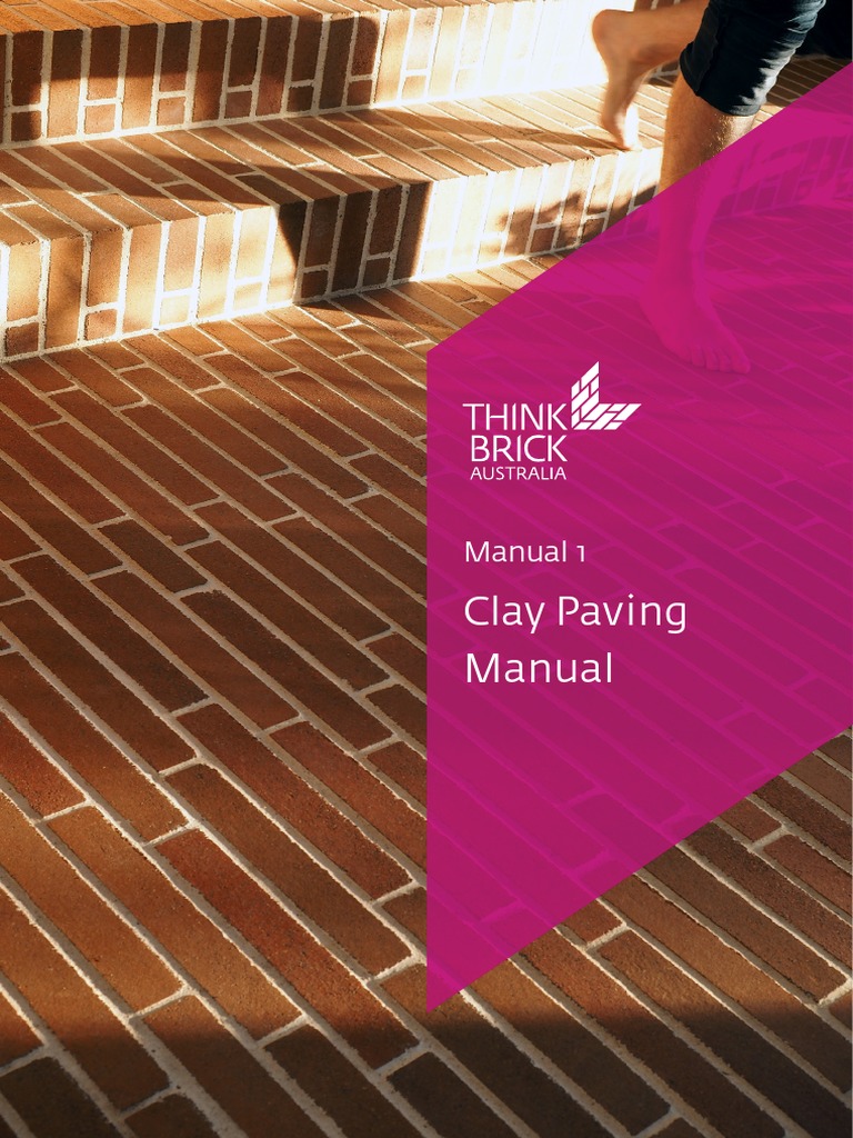 TBA 01 - Clay Paving Manual | PDF
