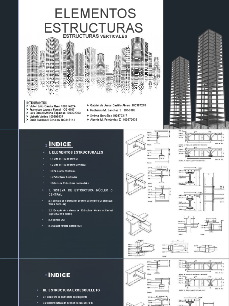 Elementos Estructurales | PDF | Fundación (Ingeniería) | Ingeniero civil