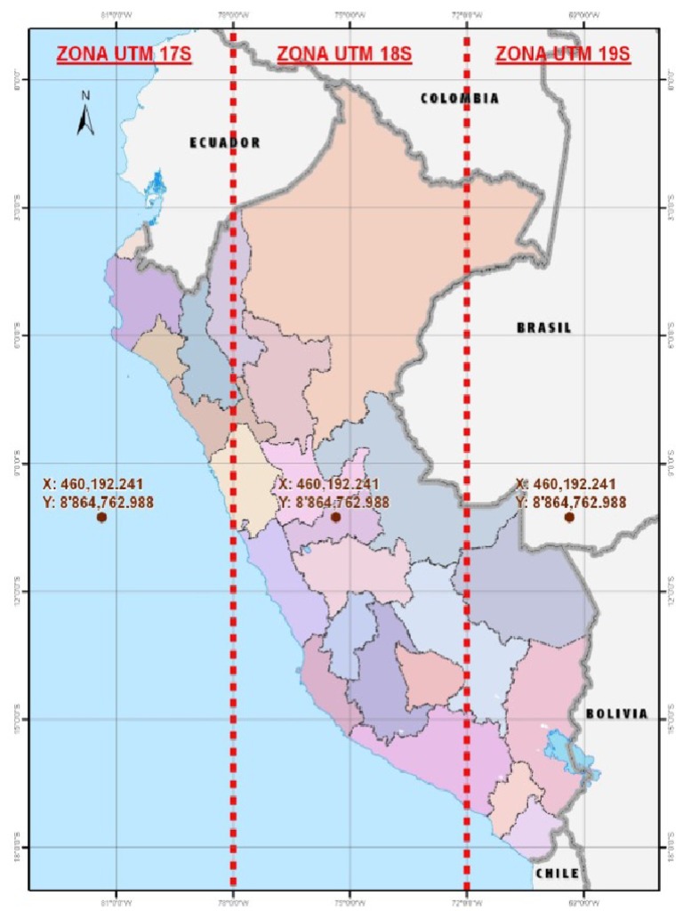 Zonas 17s, 18s, 19s Peru | PDF