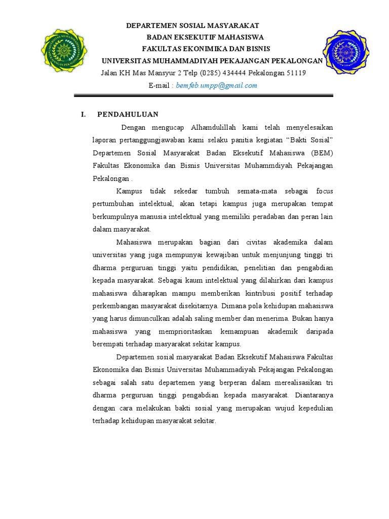 LPJ Baksos 2022 | PDF | Ilmu Sosial | Seni