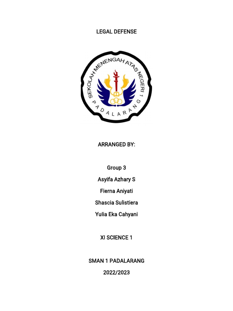 Legal Defense PDF Prosecutor Judge