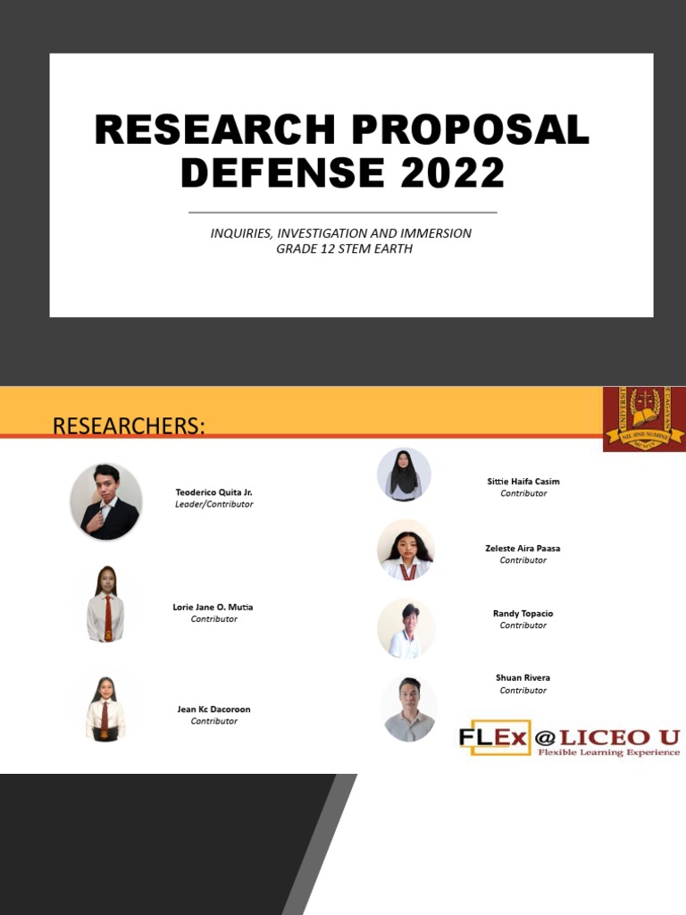 Research Proposal PPT Template2 Mock Defense | PDF | Survey Methodology | Statistics