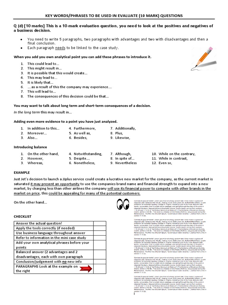 Ib Question Style Help 2022 | PDF | Career & Growth