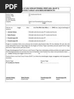 Berita Acara Penyelesaian Pekerjaan | PDF