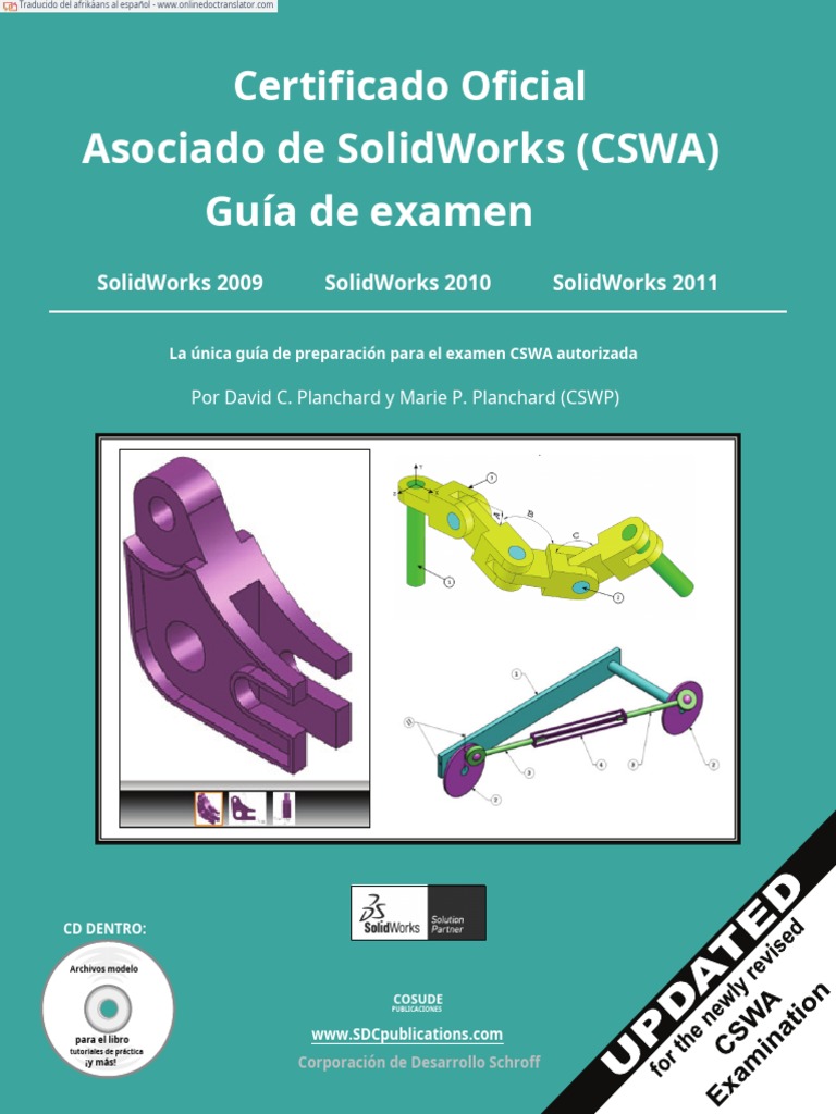 Guía Examen CSWA SolidWorks 2009-2011 | PDF | Extrusión | Tolerancia de ...