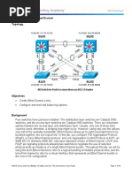 6.2.4 Packet Tracer - Configure EtherChannel - ILM | PDF | Data Transmission | Computer Standards