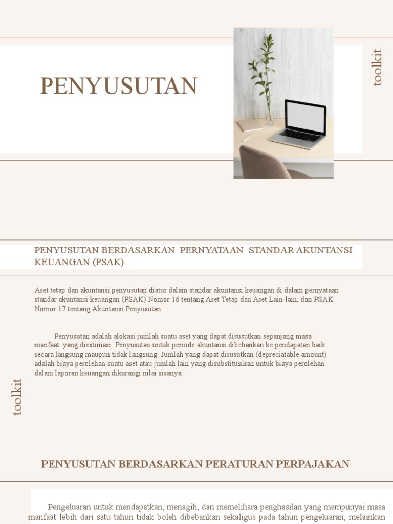 Penyusutan | PDF