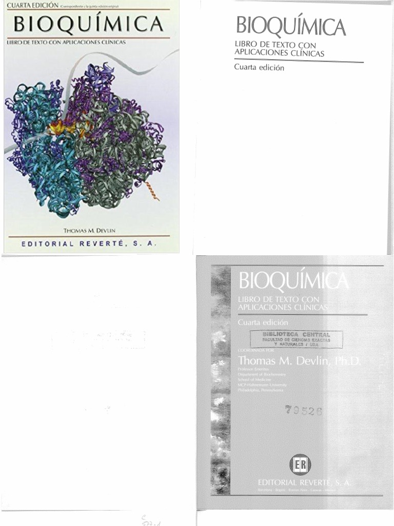 DEVLIN 4a Ed - Bioquimica | PDF