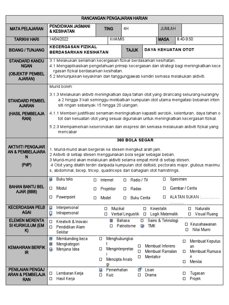 RPH Khamis M 4 | PDF