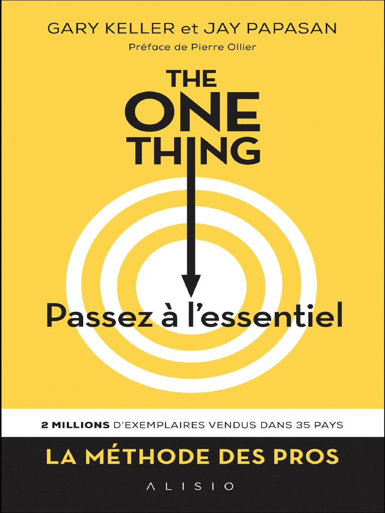 The One Thing (Gary Keller Jay Papasan) | PDF