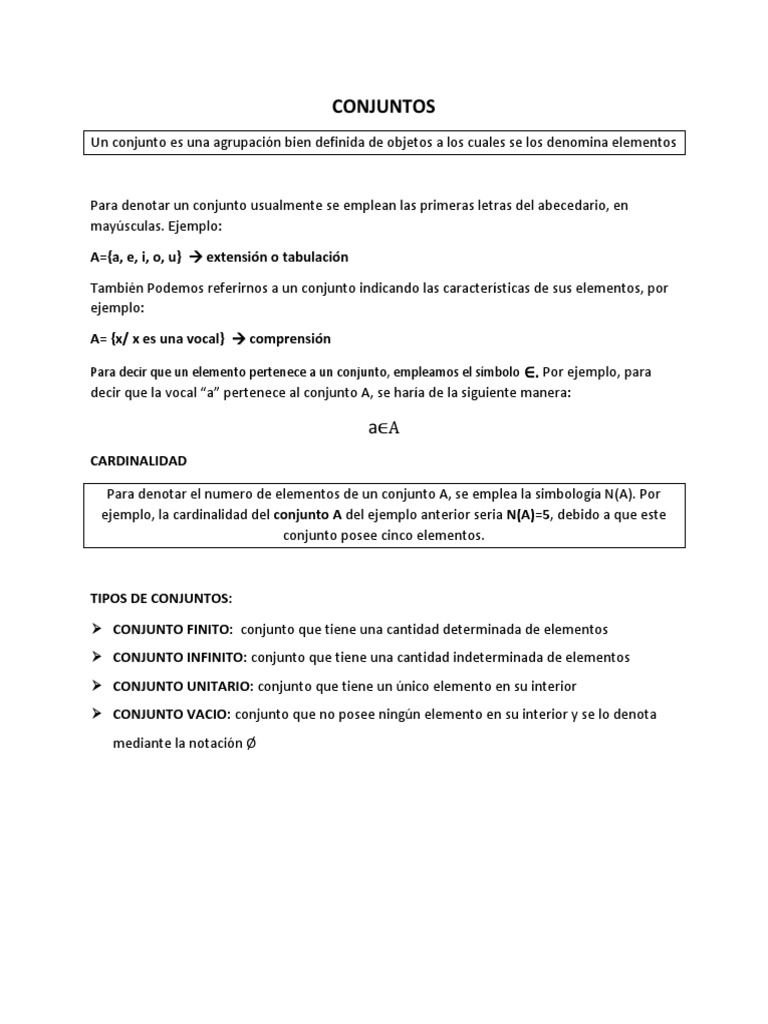 Ejercicios Cap 2-3 | PDF | Conjunto (Matemáticas) | Conceptos matemáticos Ejercicios Cap 2-3 | PDF | Conjunto (Matemáticas) | Conceptos matemáticos