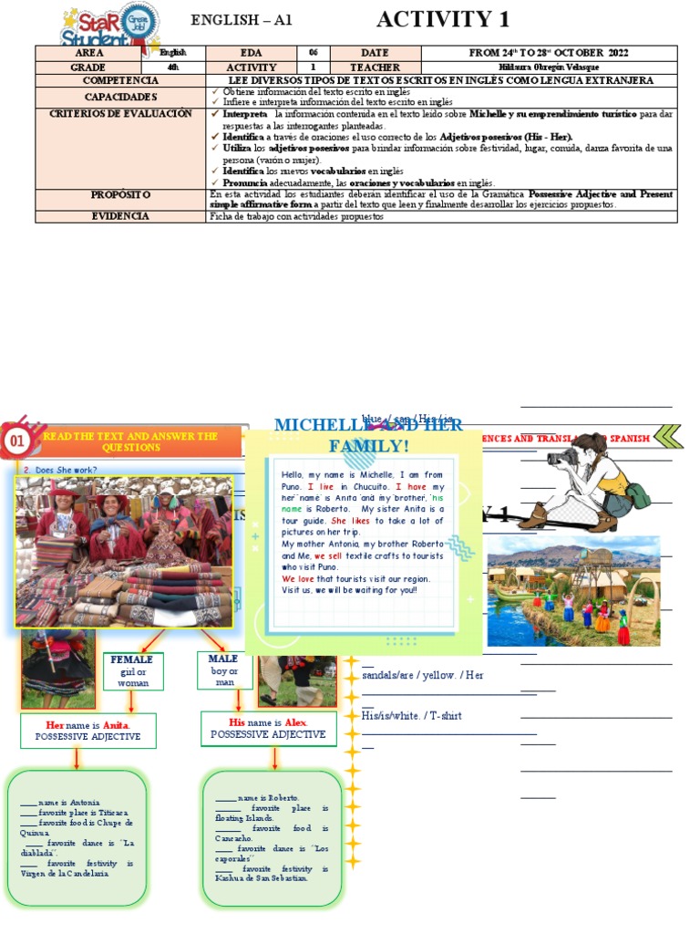 Activity 1 - A1 | PDF | Dances