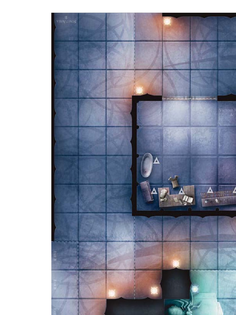 D&D 3e - Scenarios - Fantastic Locations - Fane of The Drow - Map ...