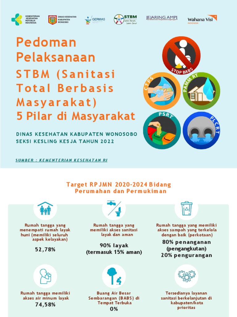 Panduan 5 Pilar STBM Terbaru 2022 | PDF