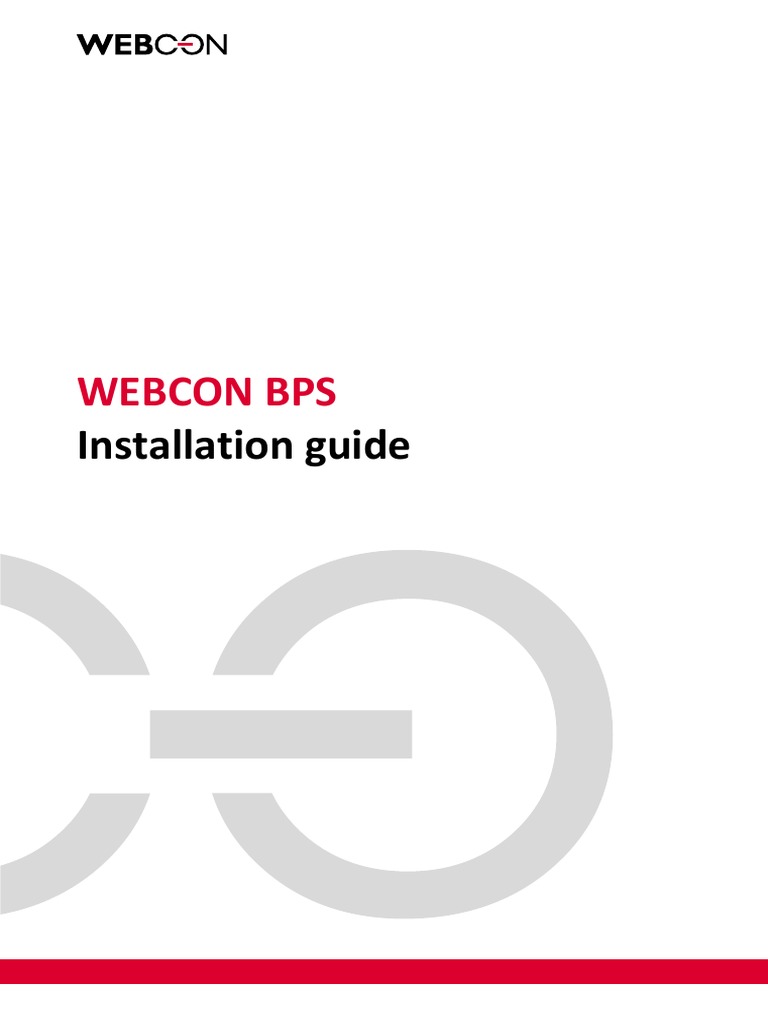 WEBCON BPS 2019 Sharepoint Installation Guide | PDF | Share Point ...