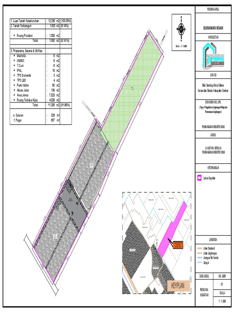 Layout Pra Siteplan | PDF
