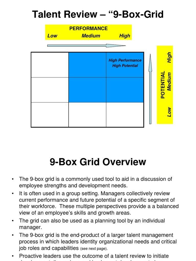 9-Box+Grid 0 2 | PDF