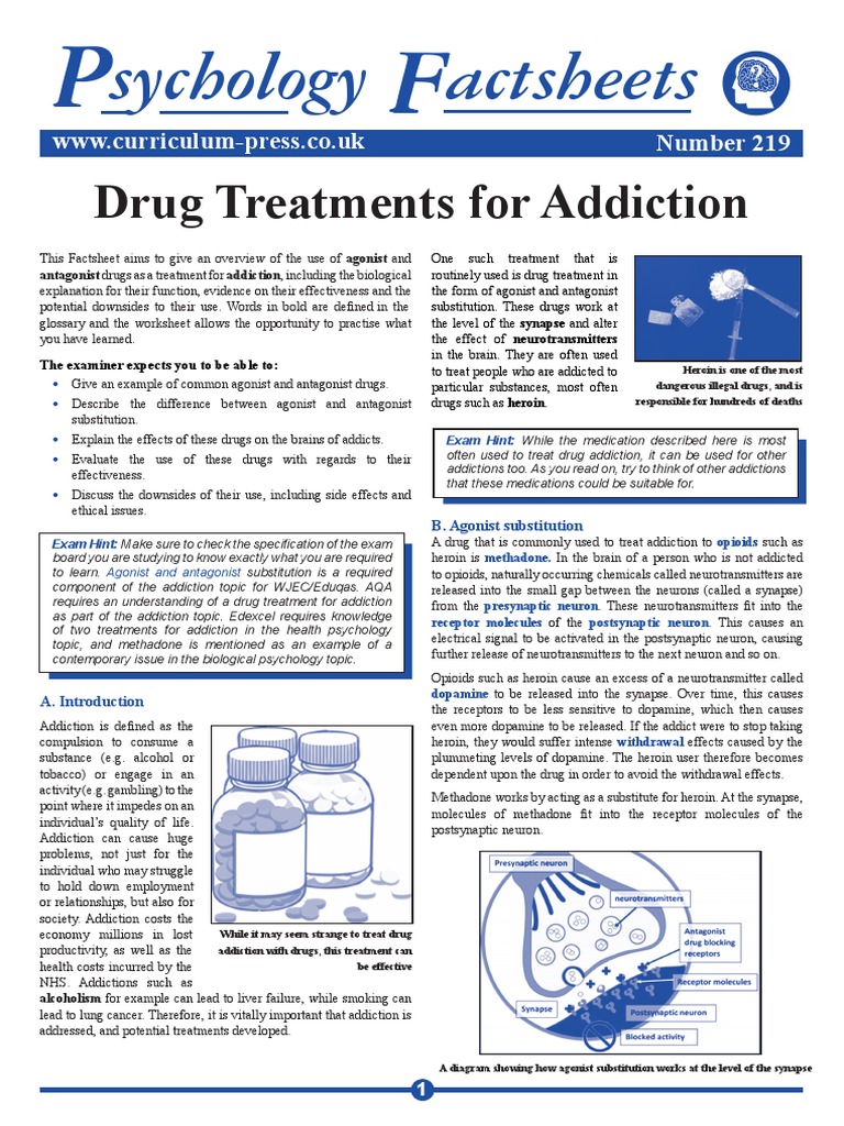 219 Drug Treatments For Addiction | PDF | Addiction | Opioid Use Disorder