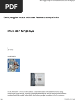 MCB Listrik: Fungsi, Simbol, dan Cara Kerja | PDF