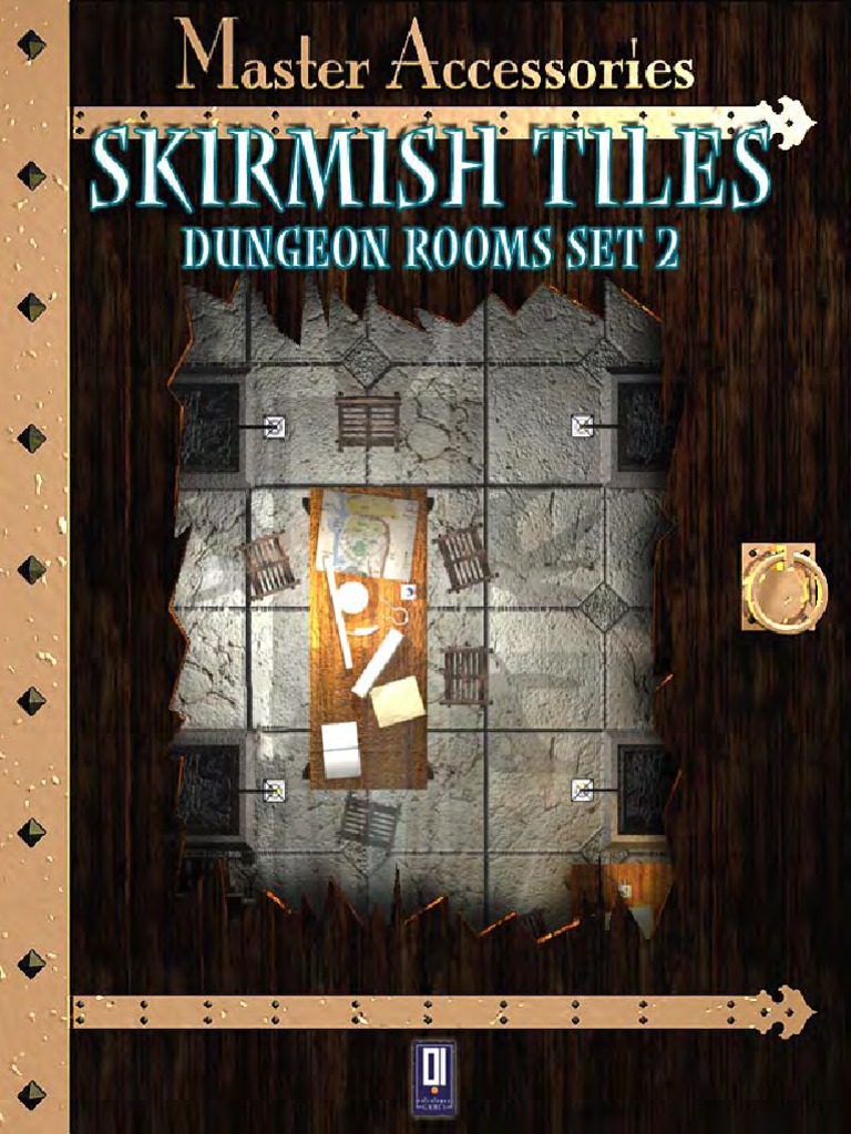 D&D 3e - Tiles - Skirmish Tiles - Dungeon Rooms Set 2 | PDF