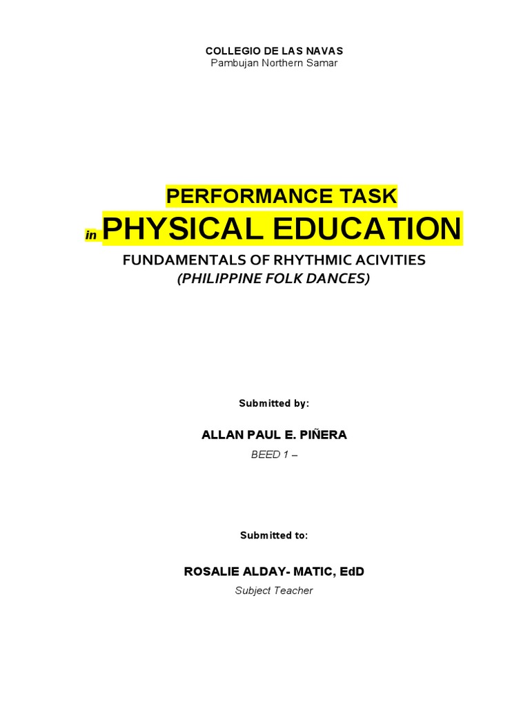 Folk Dances of The Philippine | PDF | Performing Arts | Philippines