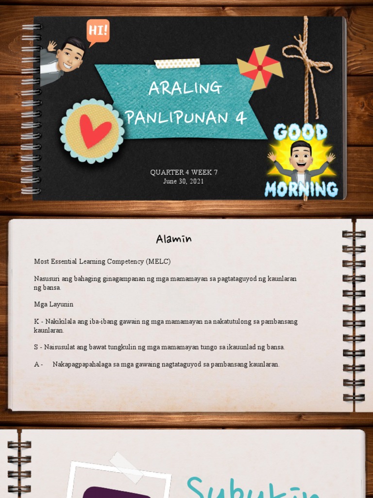 Ap 4 - Quarter 4 Week 7 | PDF