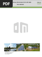 BP Perencanaan PLTS Terapung - 2021 | PDF