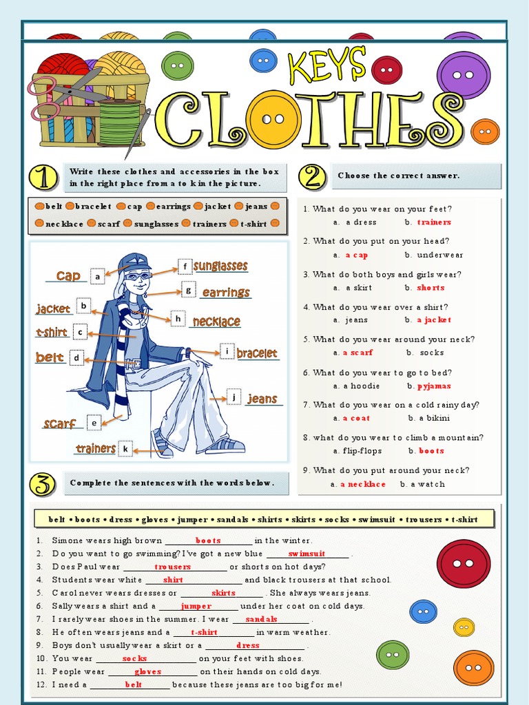 1 Clothes | PDF