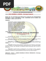 Barangay Ordinance Sample Template 2024 | PDF | Common Law | Legal Documents