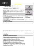 Nature Walk Lesson Plan | PDF | Lesson Plan | Educational Assessment