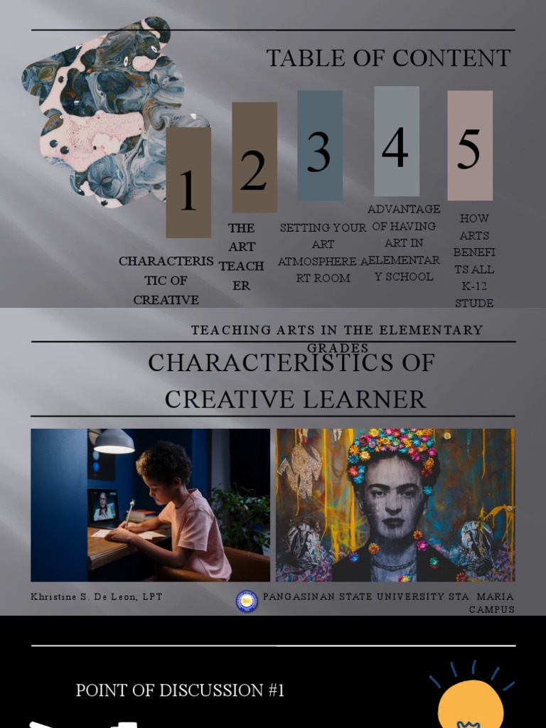 Chapter 2 Characteristics of Creative Learner 1 | PDF