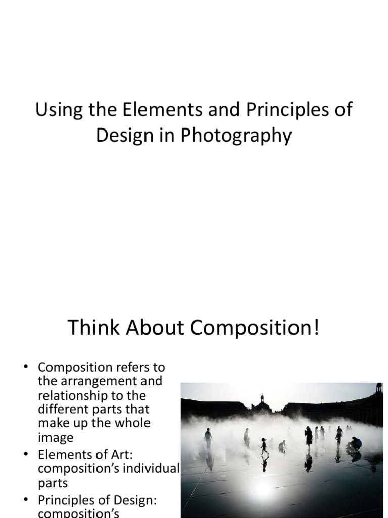 Elements and Principles of Design in Photography | PDF | Composition ...