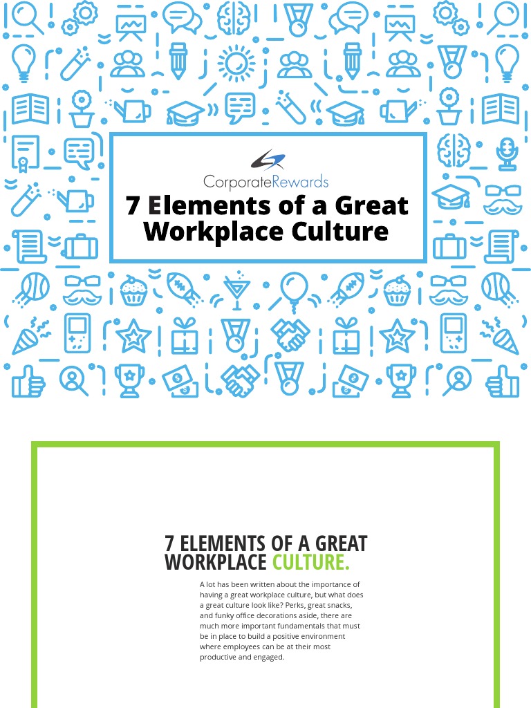 # 0 Elements Workplace Culture | PDF | Organizational Culture | Employment