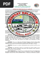 Barangay Resolution On BDRRMC | PDF | Emergency Management | Disaster ...