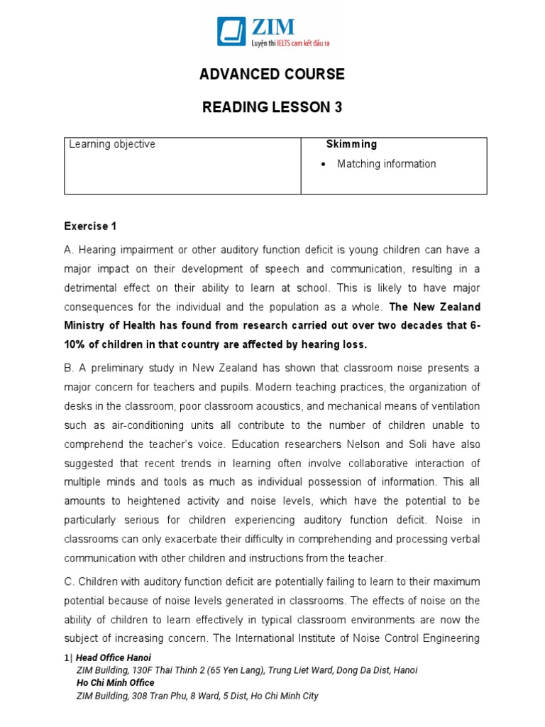 Reading Lesson 3 | Download Free PDF | Antimicrobial Resistance | Hour
